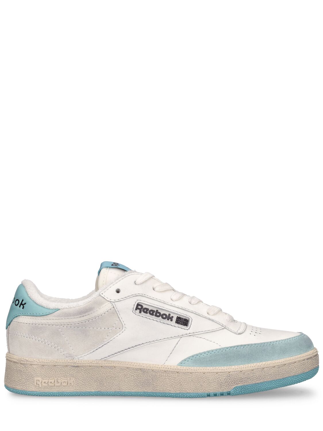Reebok Club C Sneakers In White,light Blue | ModeSens