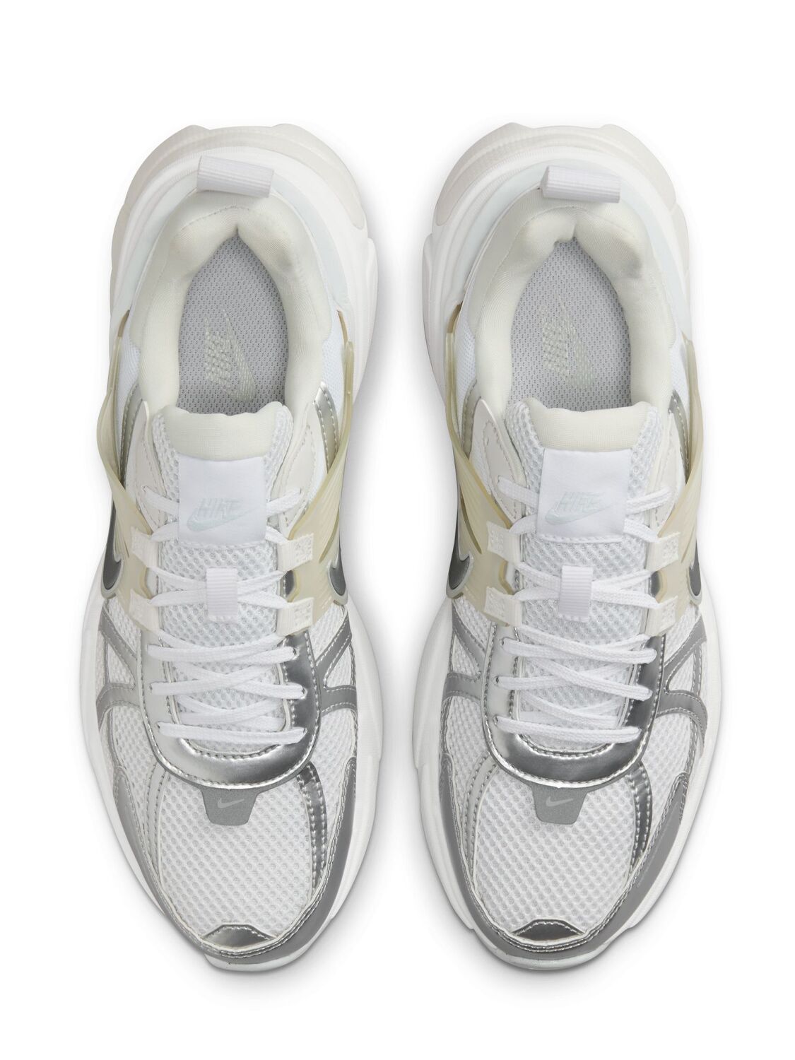 Nike : V2k Run Sneakers White/metallic | Sotf