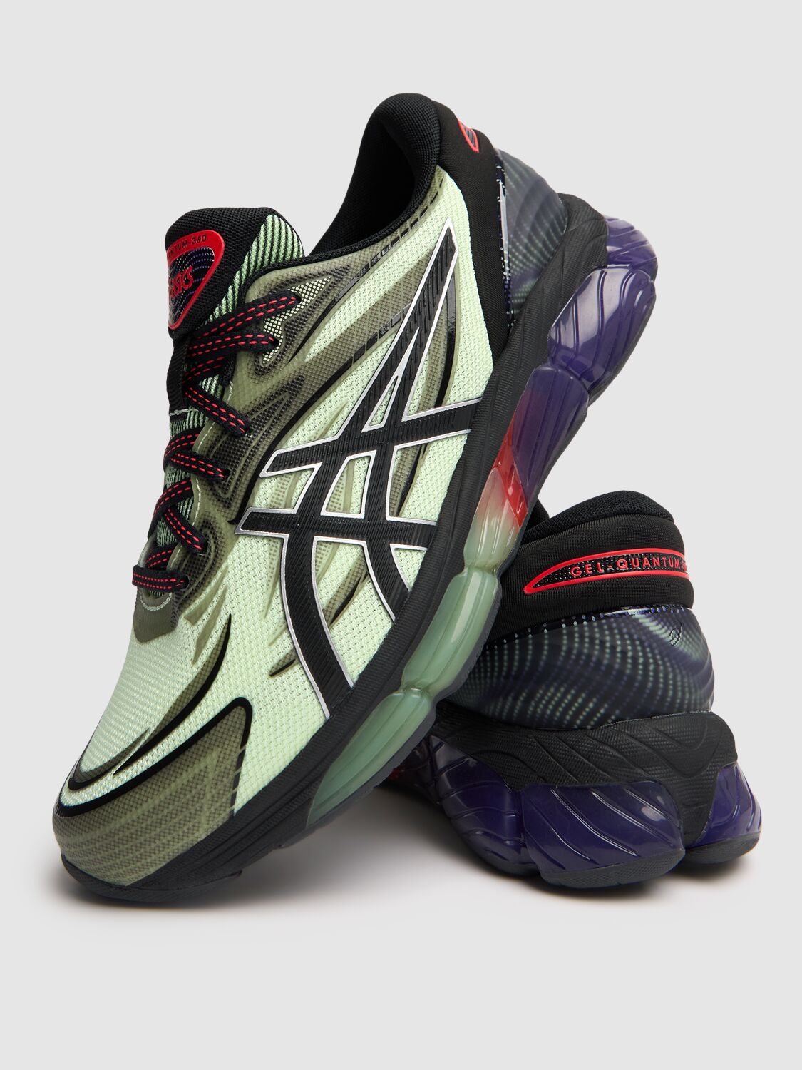 Asics : Gel-quantum 360 Viii Sneakers Black/yellow | Sotf