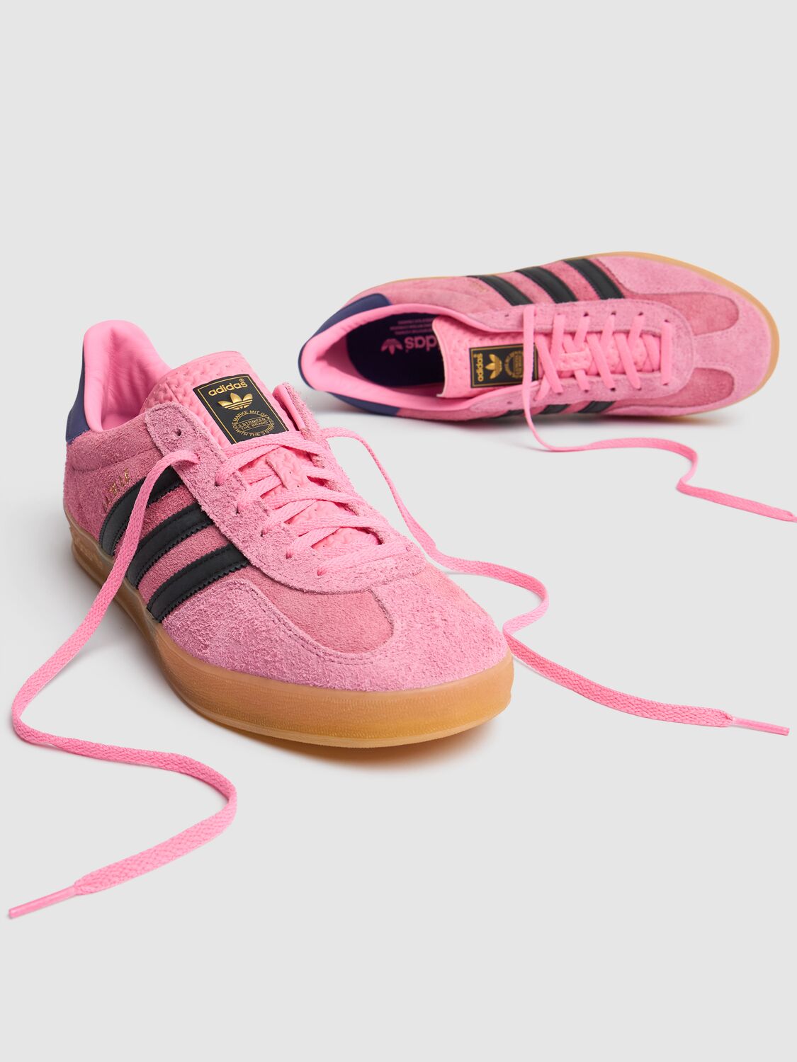 Adidas Originals : Gazelle Indoor Sneakers Pink/black | Sotf