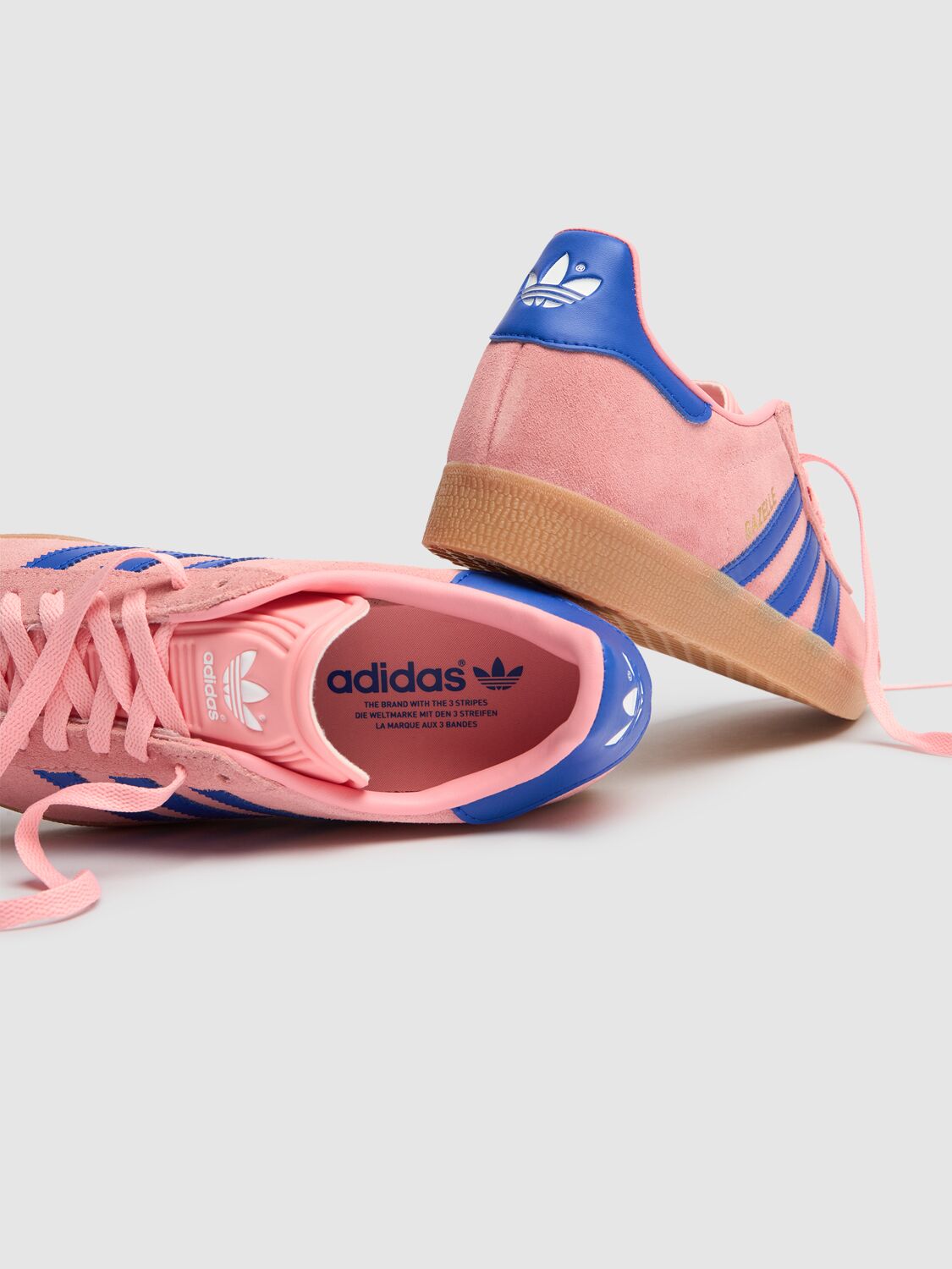 Adidas Originals : Gazelle Sneakers Pink/blue | Sotf