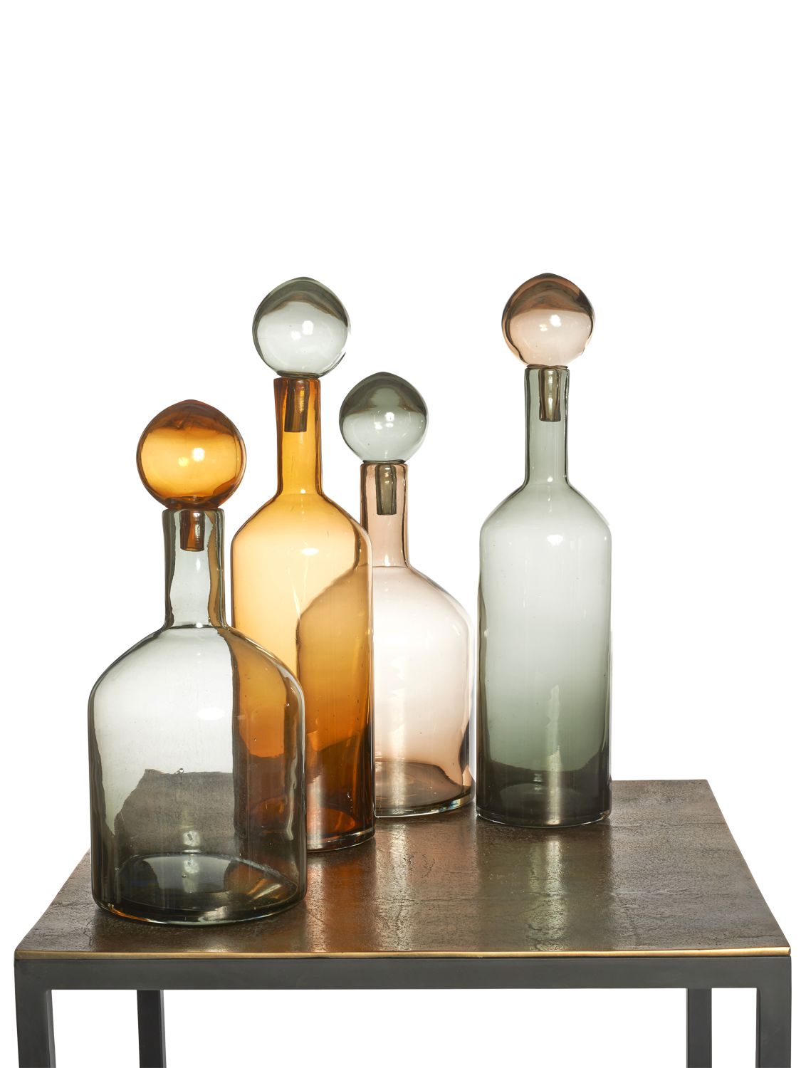 Pols Potten Bubbles & Bottles Chic Set Of 4 Bottles In 多色 | ModeSens