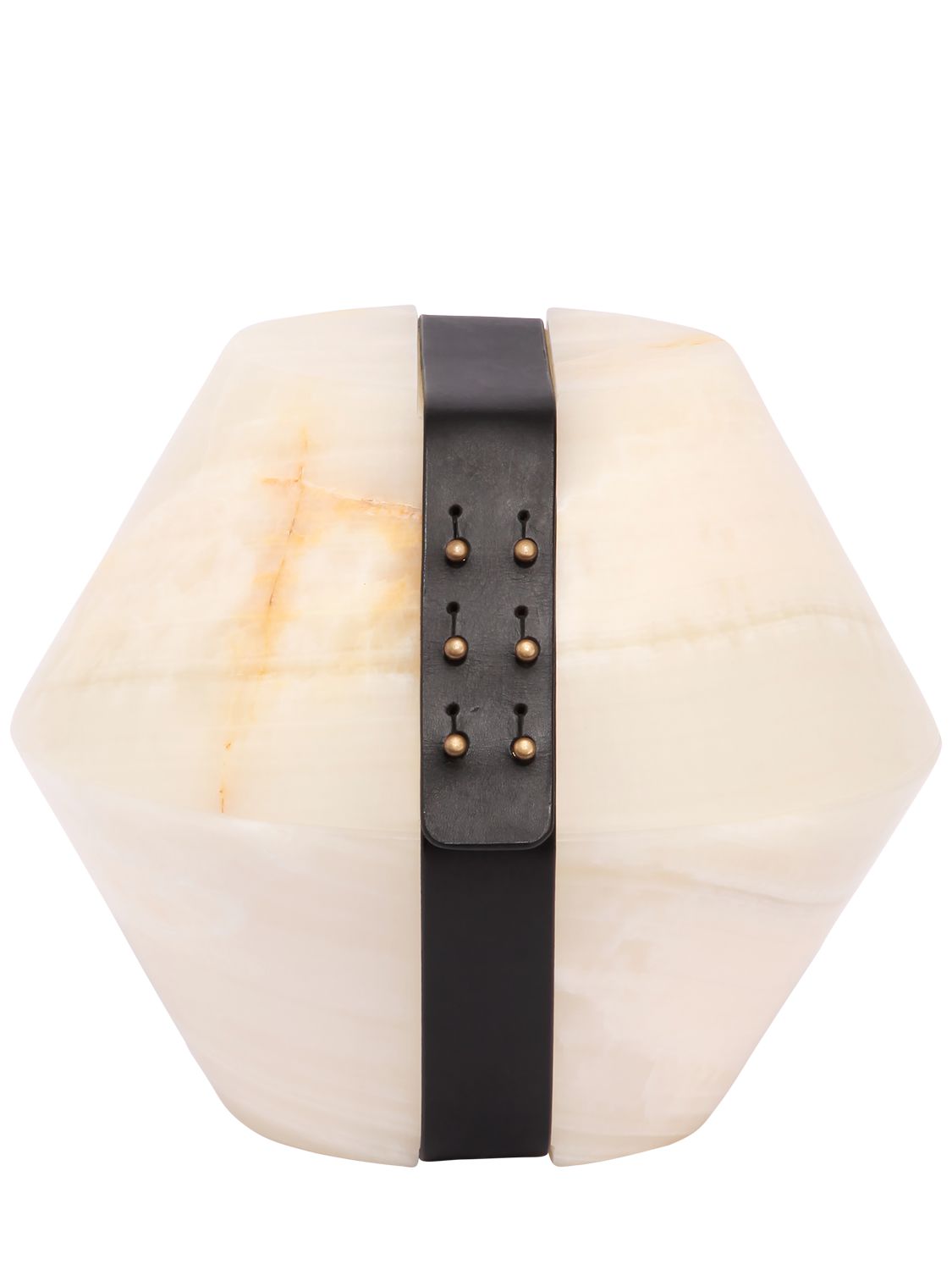 Gumdesign Istanti Inclusi White Onyx Container In White,black | ModeSens GB