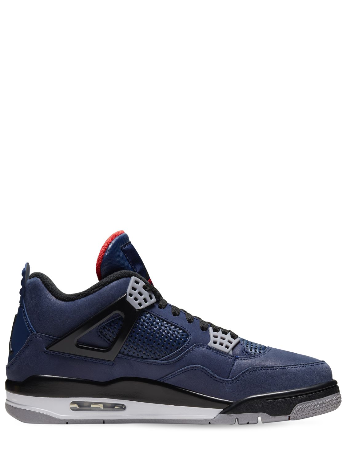 Nike Mens Air Jordan Retro 4 Wntr Basketball Shoes In Denim Modesens