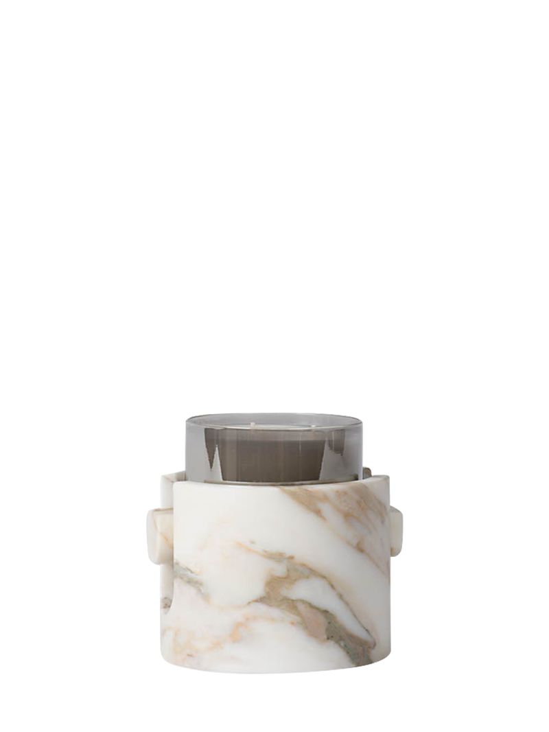 Ooumm - Aries calacatta marble photophore - White | Luisaviaroma
