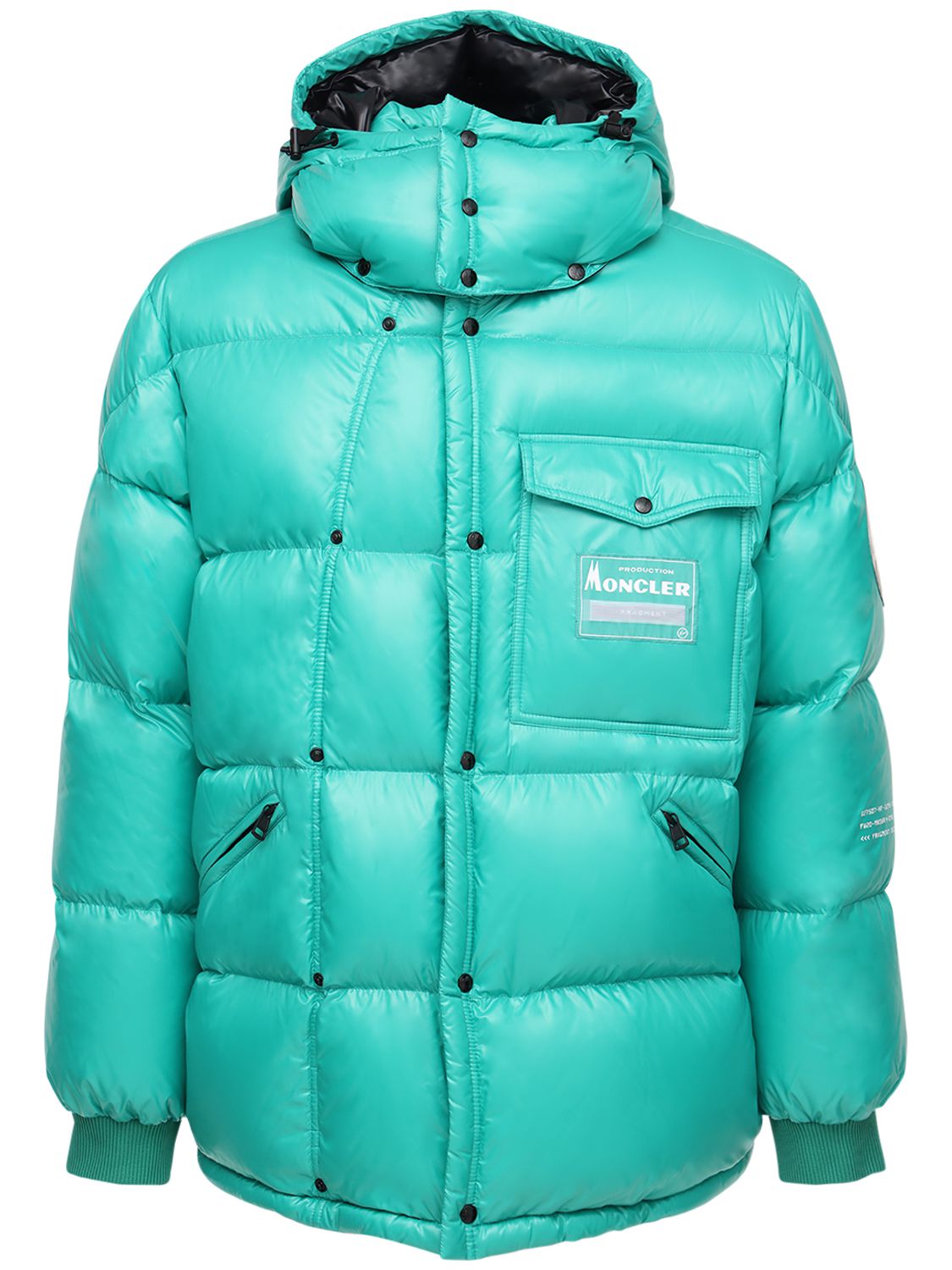 Moncler Genius Fragment Anthemy Nylon Down Jacket In Green | ModeSens