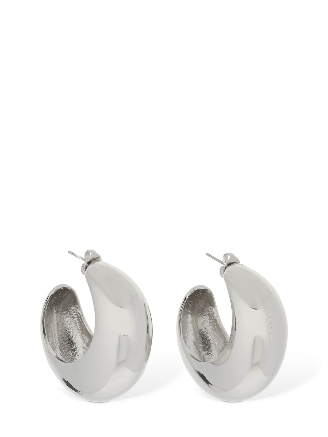 Isabel Marant Bold Hoop Earrings In Silver | ModeSens