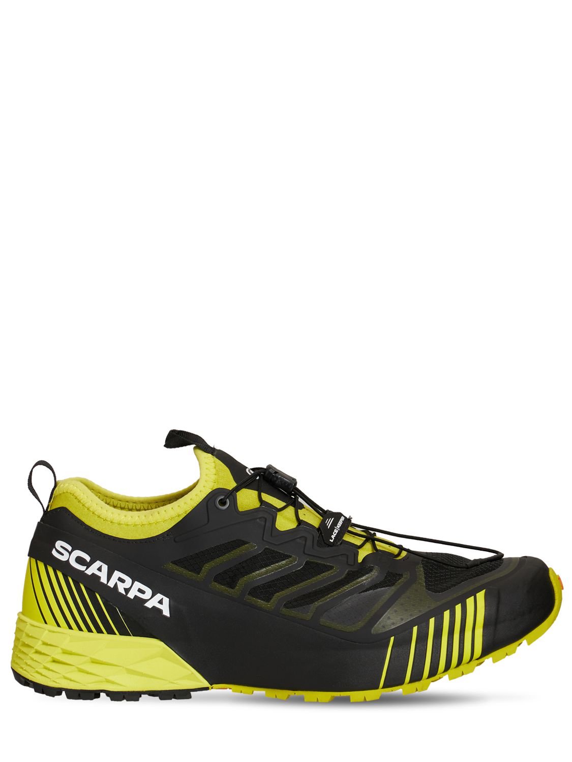 Scarpa Ribelle Run Trail Running Sneakers In Black,lime | ModeSens