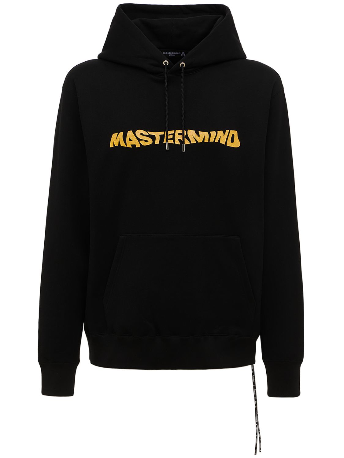 Mastermind Japan Japan Cartoon Logo Cotton Hoodie In Black | ModeSens