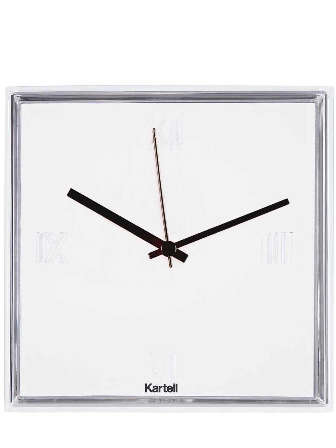 Kartell Tic & Tac Clock In White | ModeSens