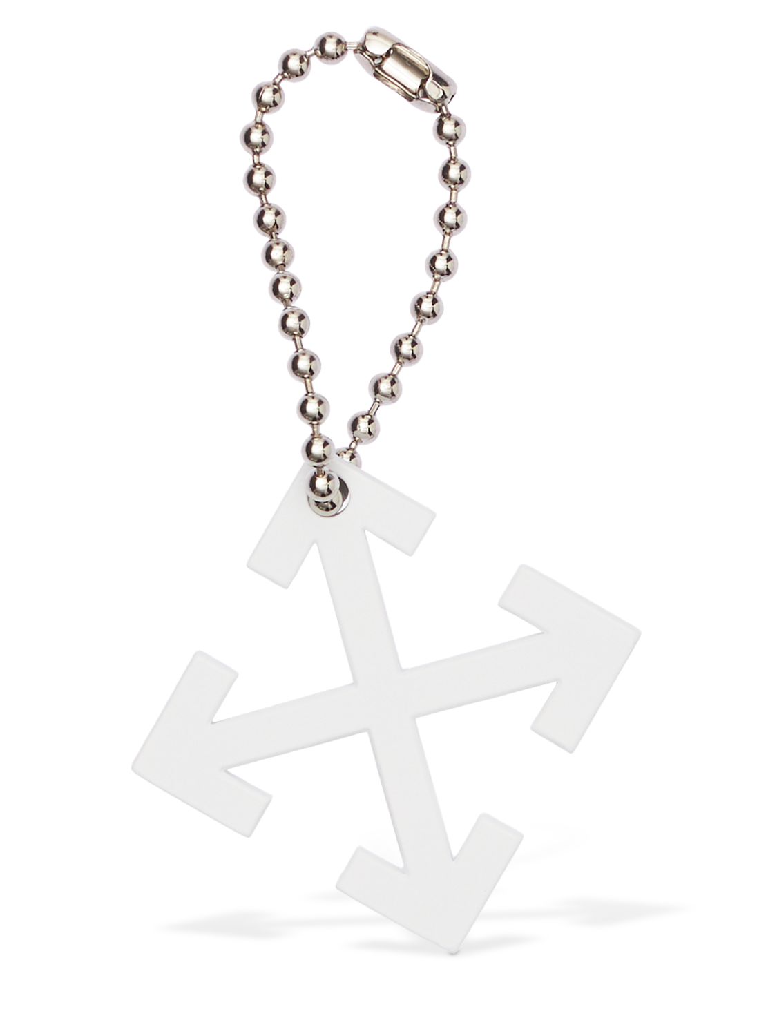 Off-white Arrow Key Holder In White | ModeSens