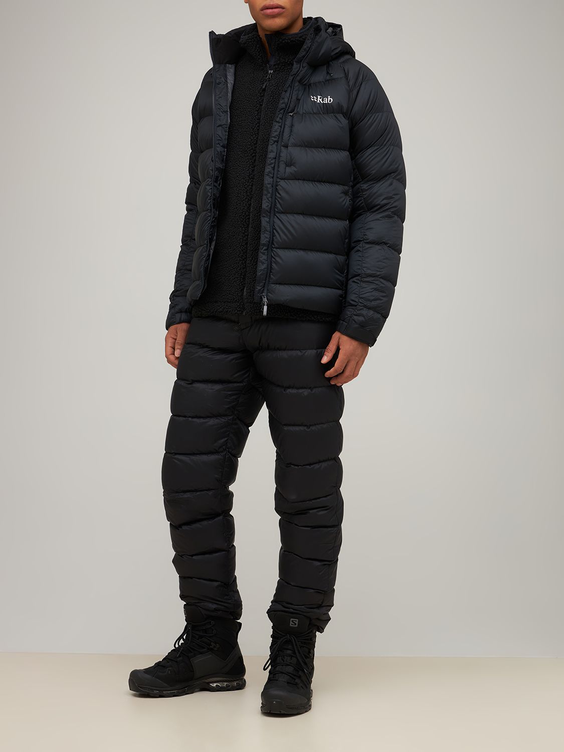 Rab Axion Pro Pertex Quantum Down Jacket In Black | ModeSens