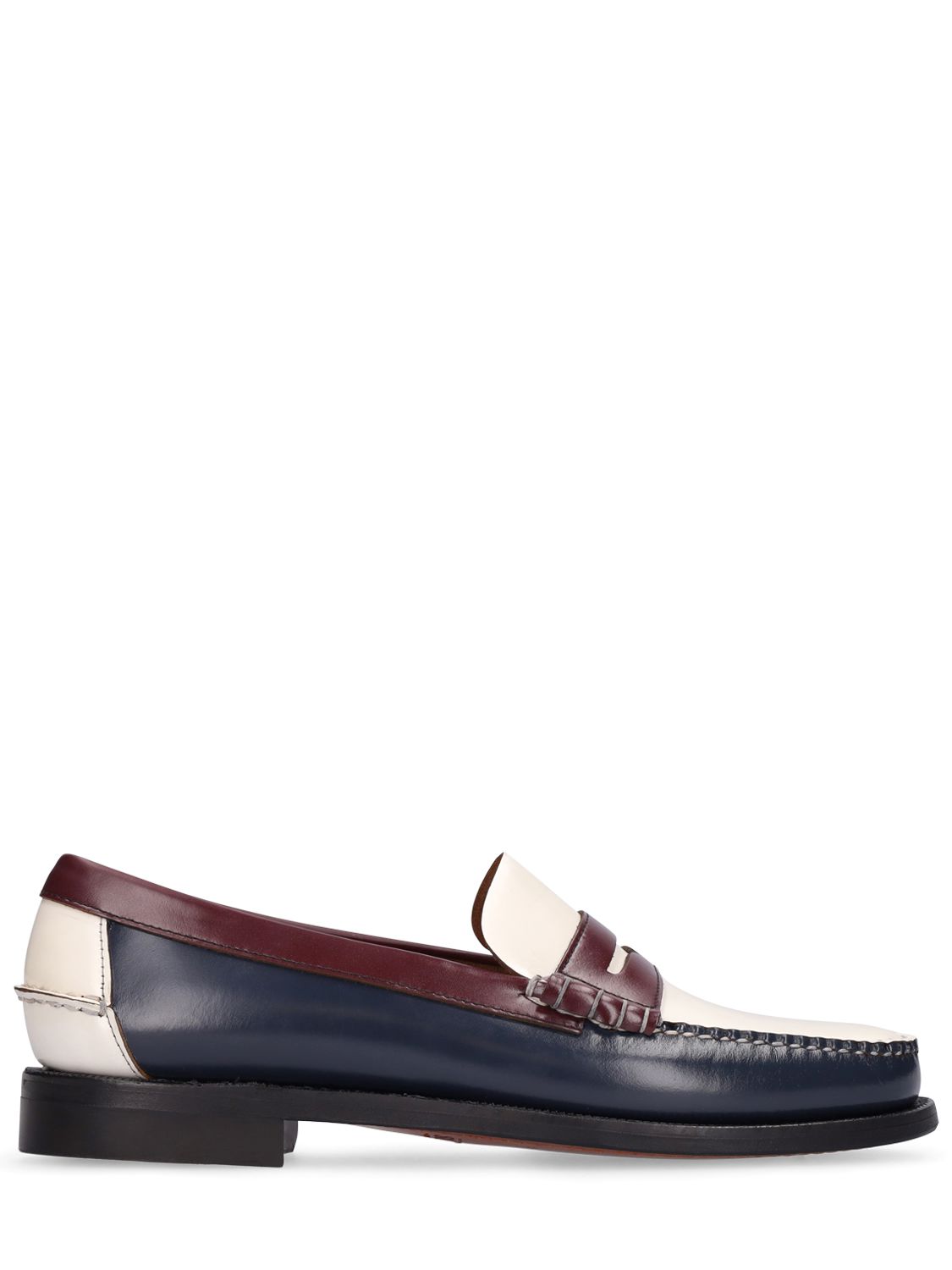 Sebago Dan Spinnaker Color-block Loafers In Multicolor | ModeSens