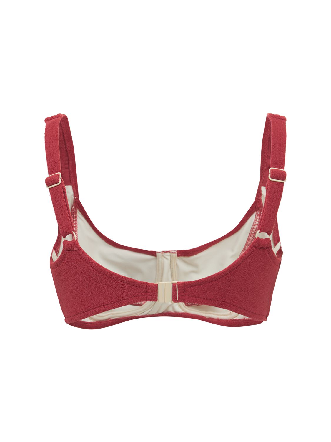 ZULU & ZEPHYR Ruby Towel Bra Cup Bikini Top | Smart Closet