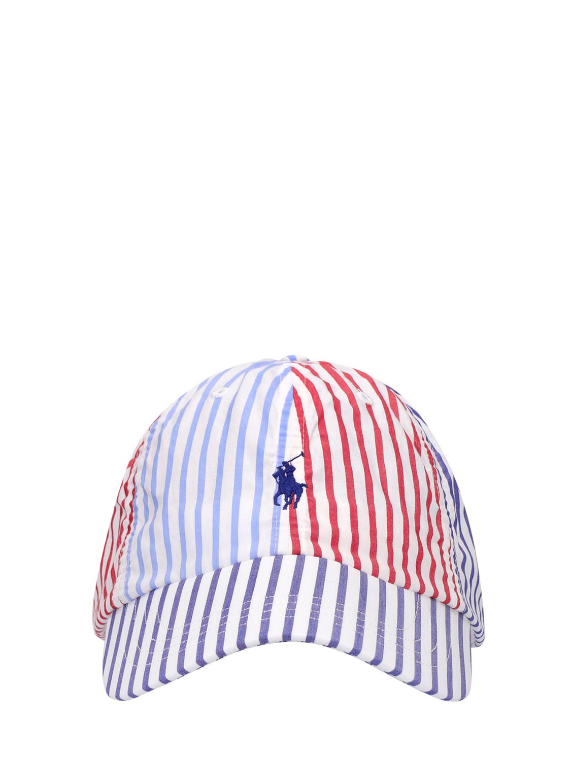 Polo Ralph Lauren Patchwork Cotton Baseball Cap | ModeSens