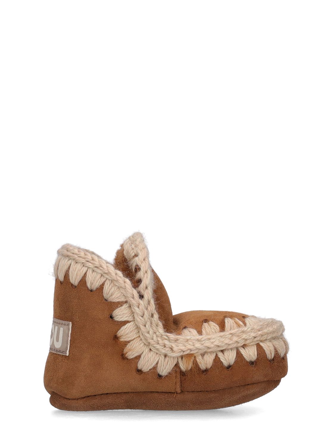 Mou Babies' Mini Eskimo Shearling Boots In Brown | ModeSens