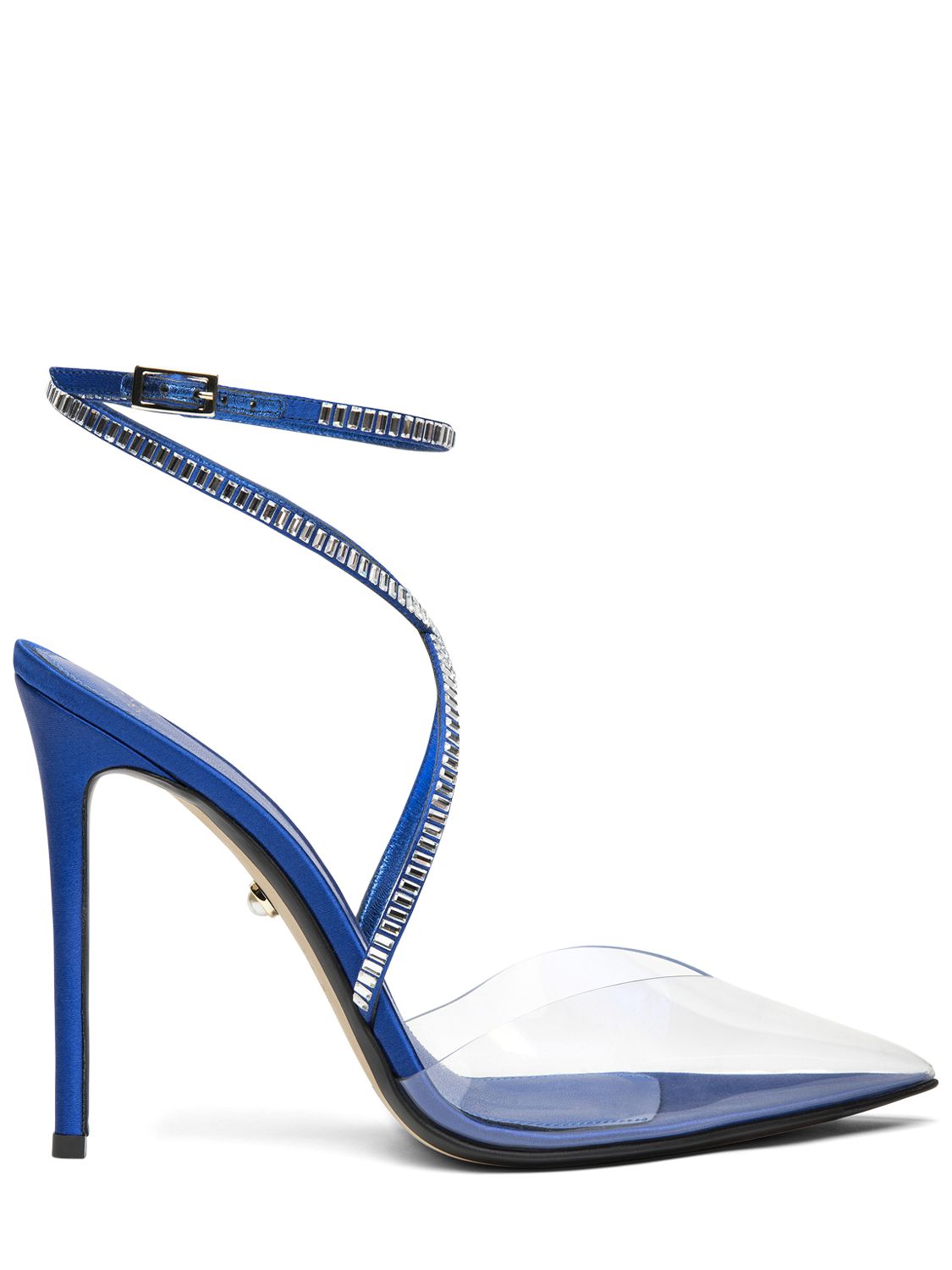 Alevì 110mm Alicia Pvc & Satin Pumps In Blue | ModeSens