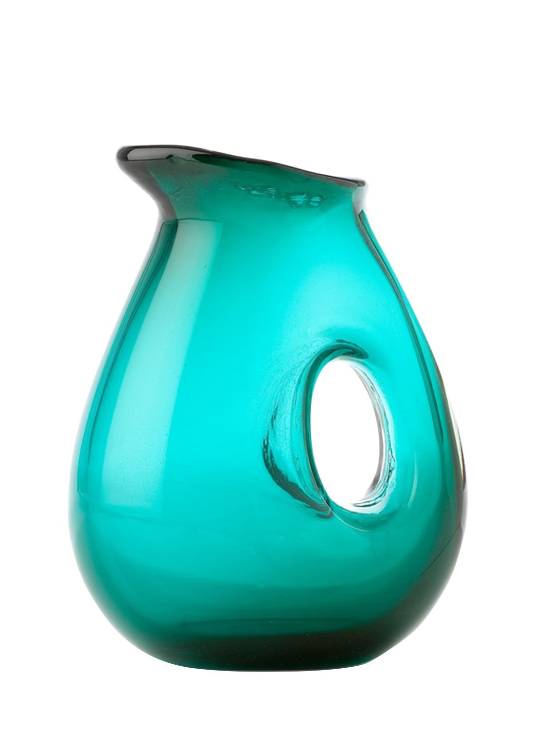 Pols Potten Jug With A Hole Pitcher In Blue | ModeSens