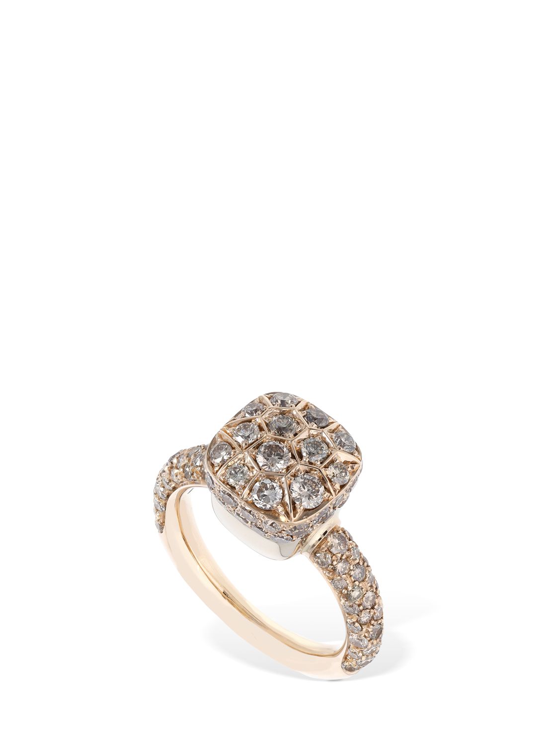 Pomellato Nudo Classic 18kt Ring W/ Diamond In Rose Gold,diamond | ModeSens