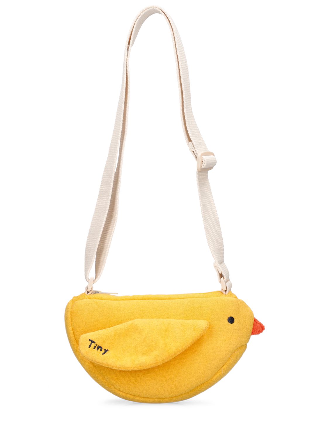 Tiny Cottons Kids' Bird Cotton Blend Shoulder Bag In Yellow | ModeSens