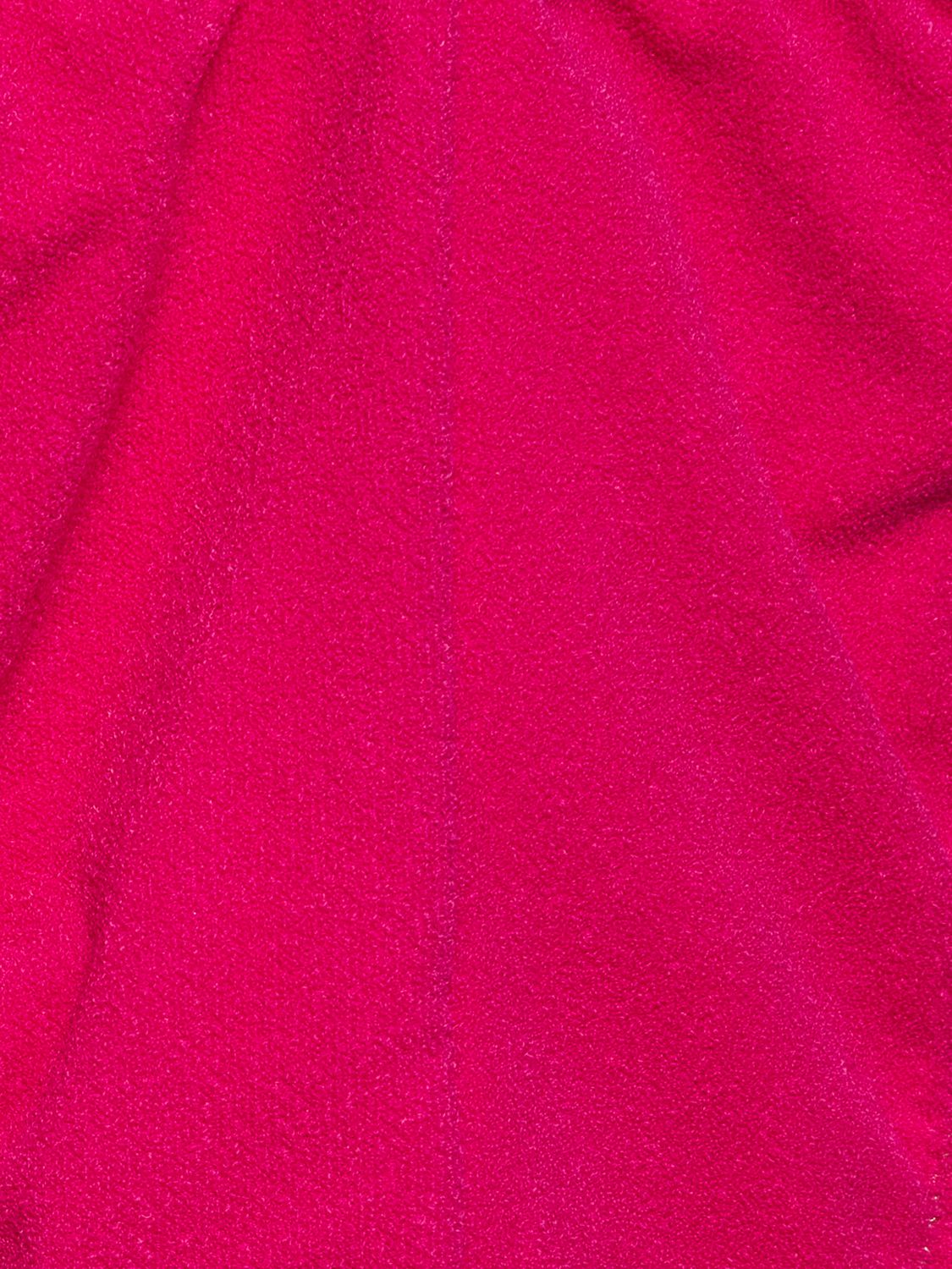 Reina Olga Guia Solid Terry Triangle Bikini In Fuchsia | ModeSens