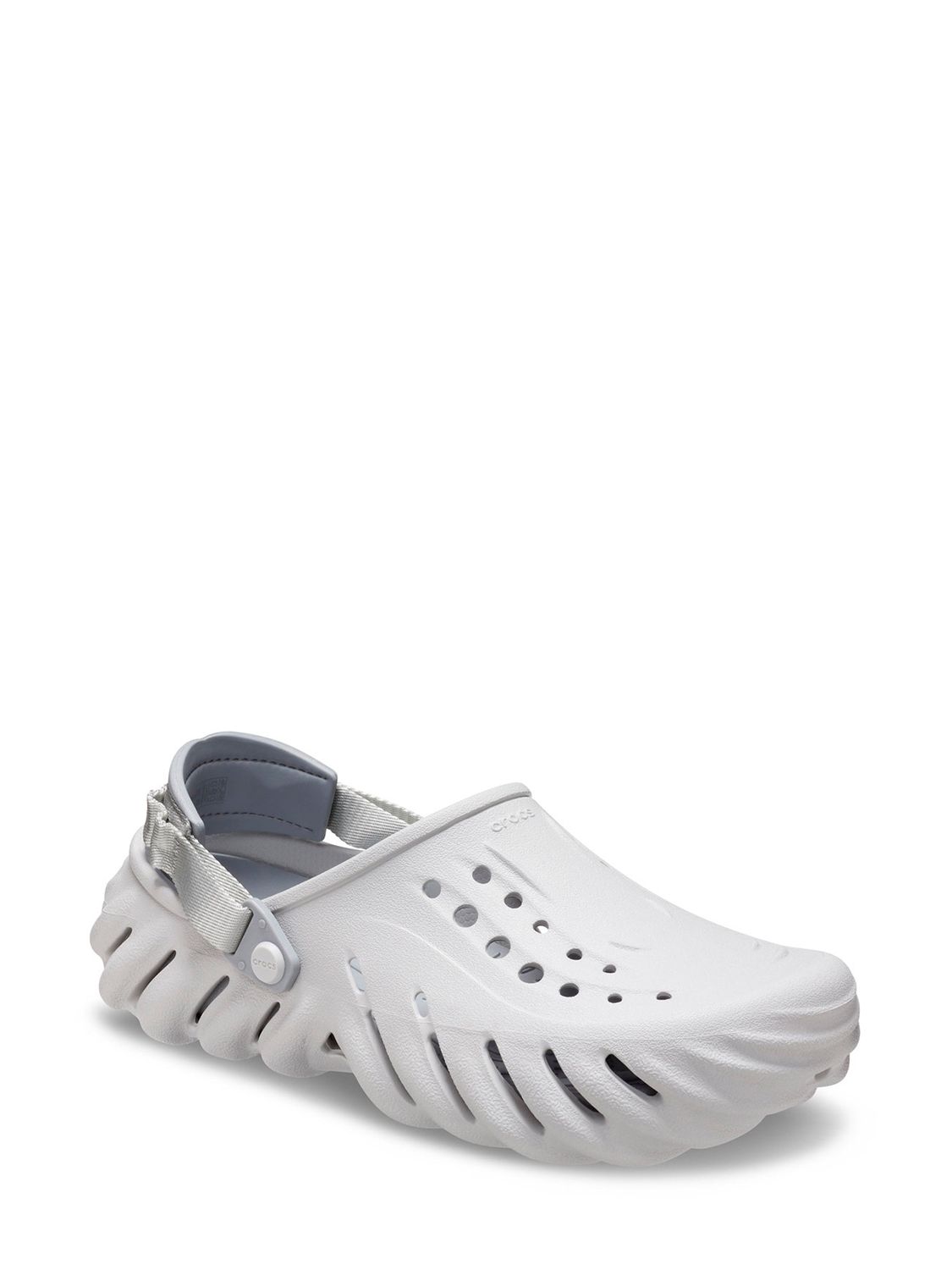 Crocs Echo Clog Atmosphere In Light Grey | ModeSens