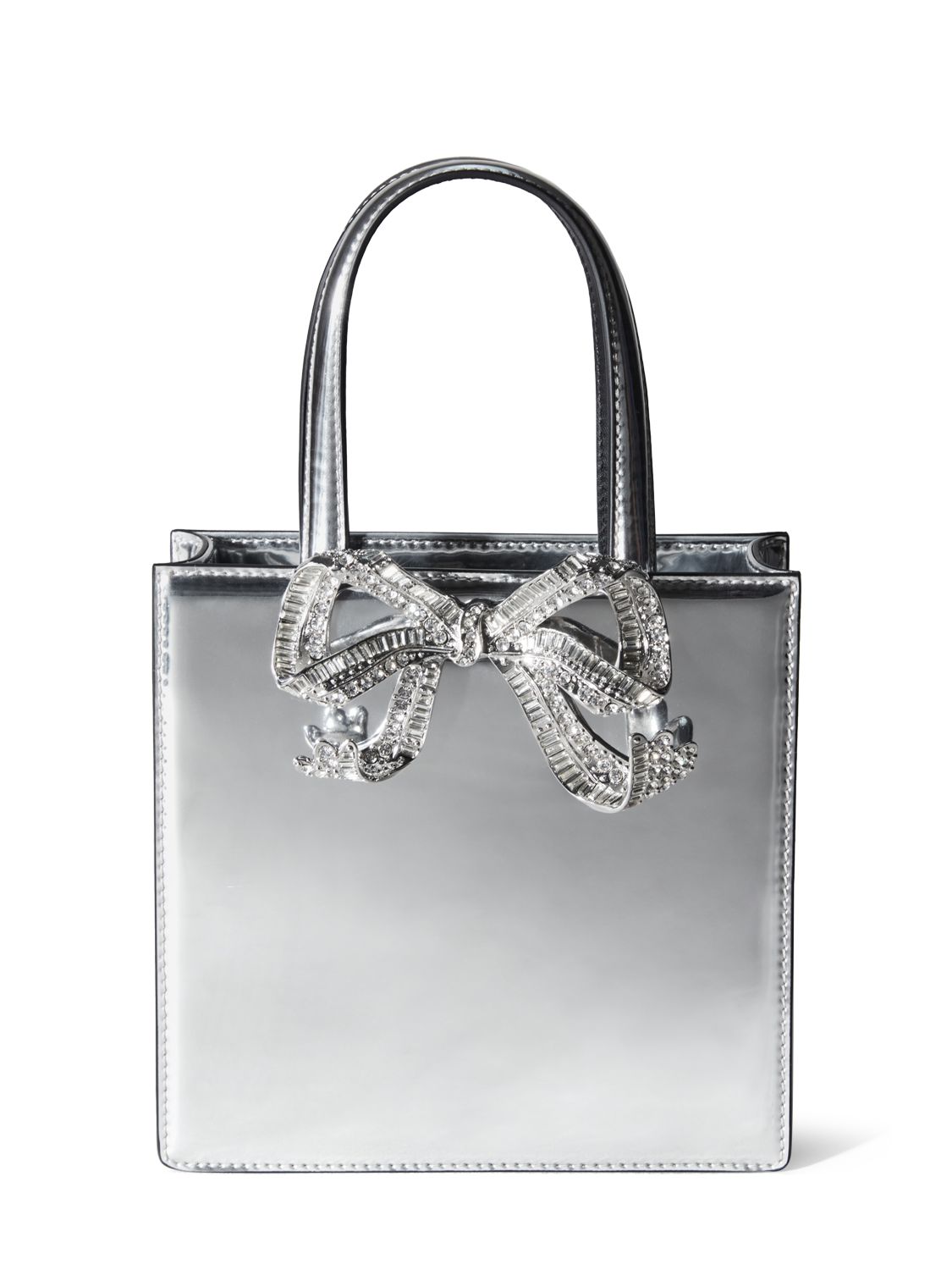 Mini Tote Bow Top Handle Bag | SheFinds
