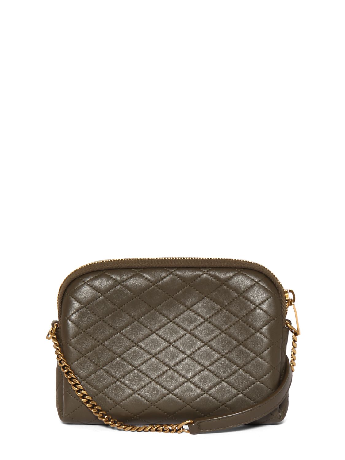 Saint Laurent Gaby Quilted Leather Shoulder Bag In Light Musk | ModeSens